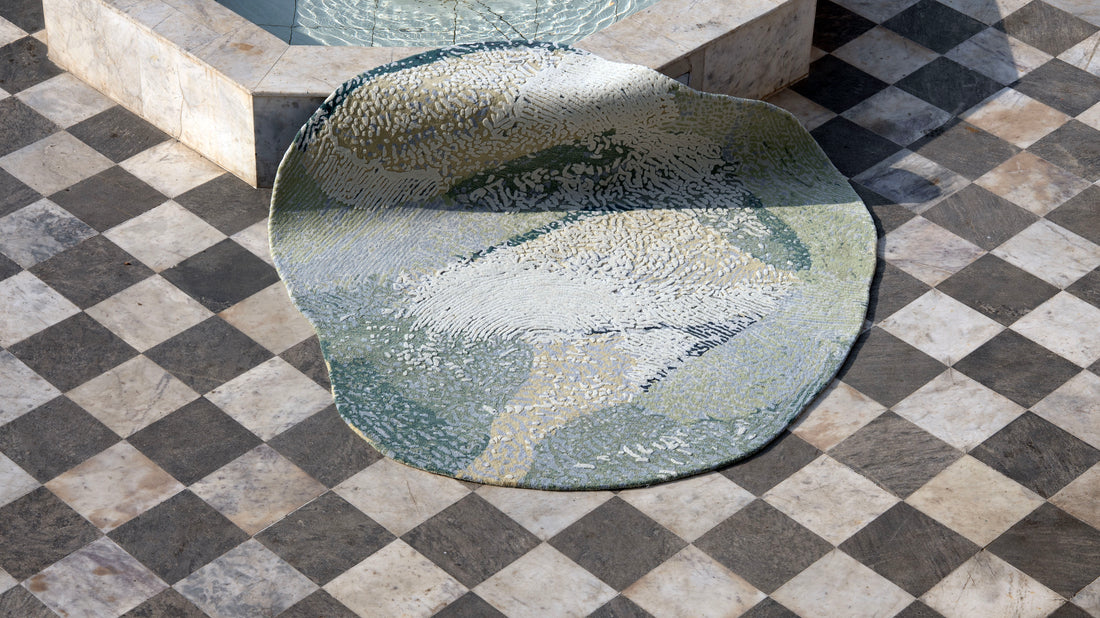 Tapis Baya agathe - tapis contemporain haut de gamme en laine – Serge ...