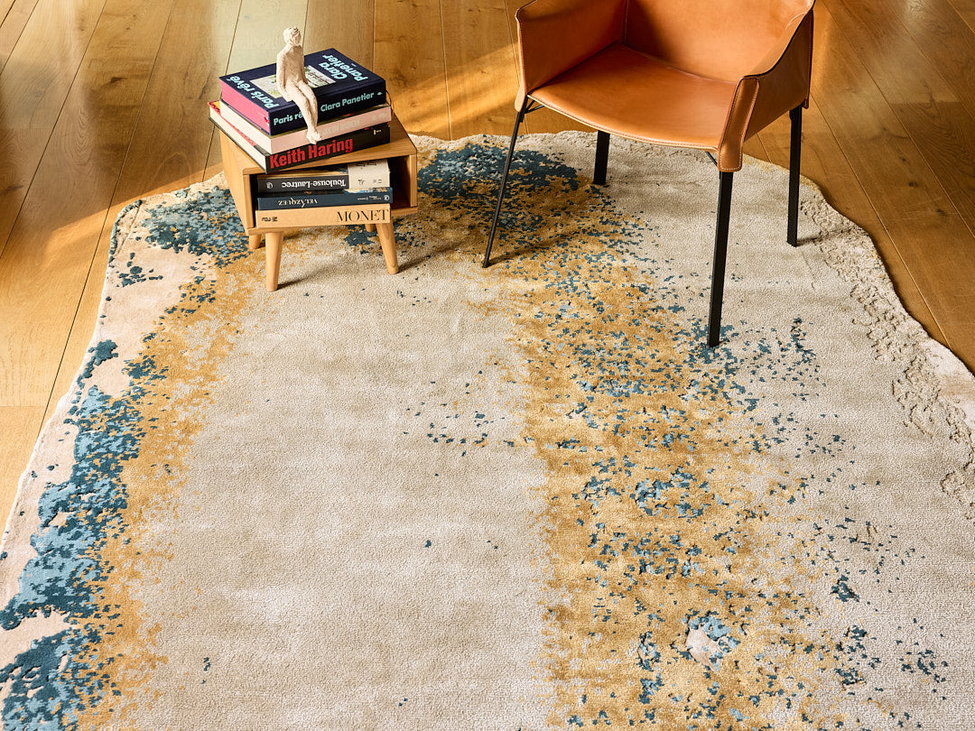 Tapis Ground oxyde de fer - tapis d'exception en laine et Tencel ...