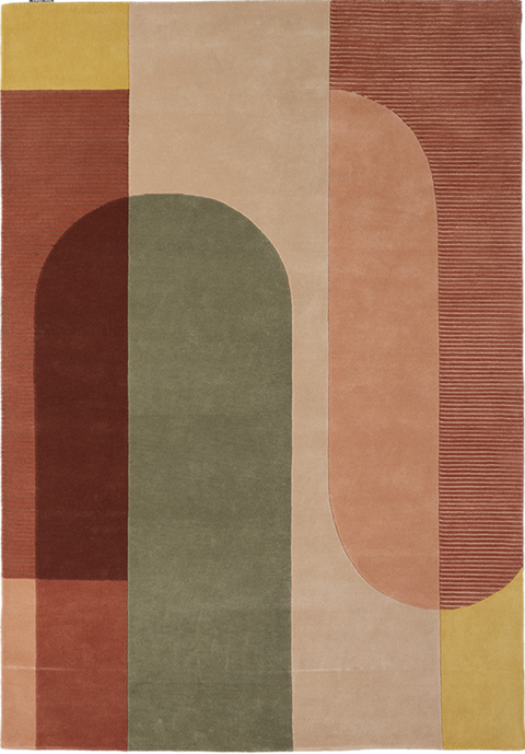 Cairn brick rug – Serge Lesage